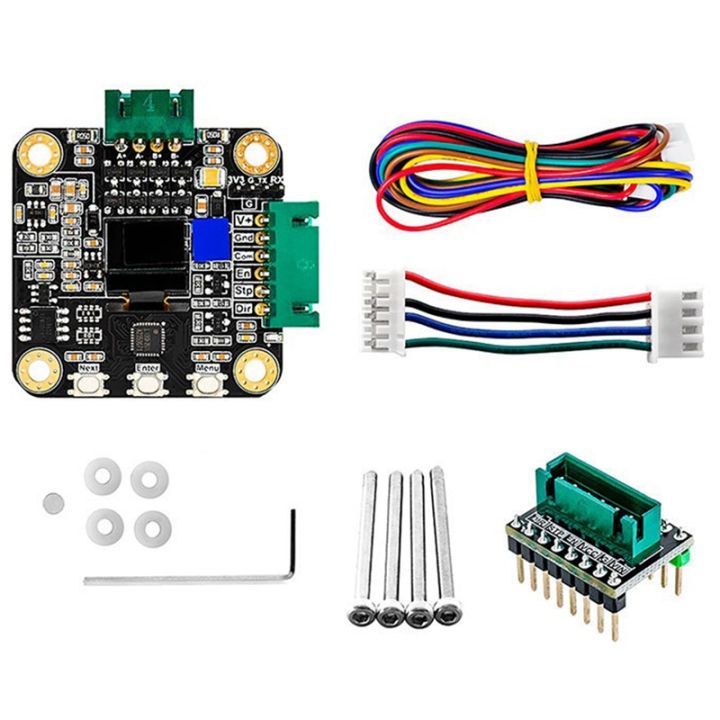 NEMA 17 Stepper Motor Driver, MKS SERVO42C PCBA Motor Driver Kit Ultra Quiet Board,CNC-Laser ...