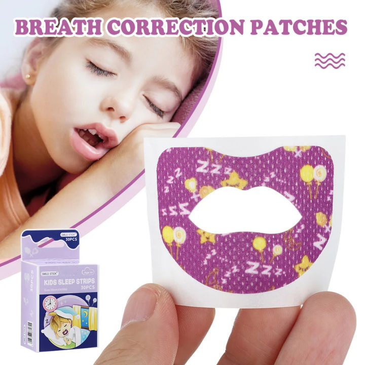 30Pcs Sleep Strips Mouth Tape Nose Sleeping Less Mouth Breathing Anti-Snoring Strips Gentle Tape ...