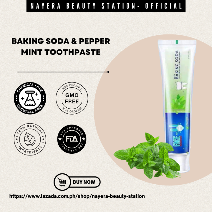 180g Japan Technology Whitening Toothpaste with Peppermint and Baking ...