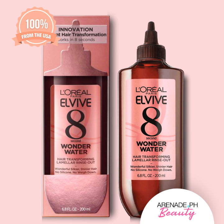 L'Oreal Paris Elvive 8 Second Wonder Water 6.8 fl.oz / 200ml | Lazada PH