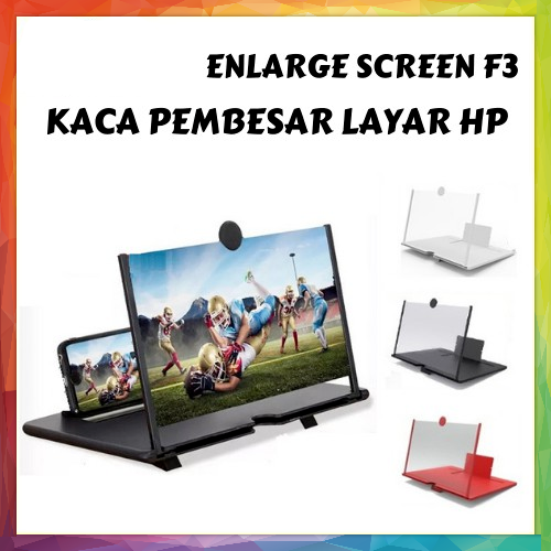 ENLARGED SCREEN F3 Kaca Pembesar Layar Hp Enlarge Mobile Phone Cinema ...
