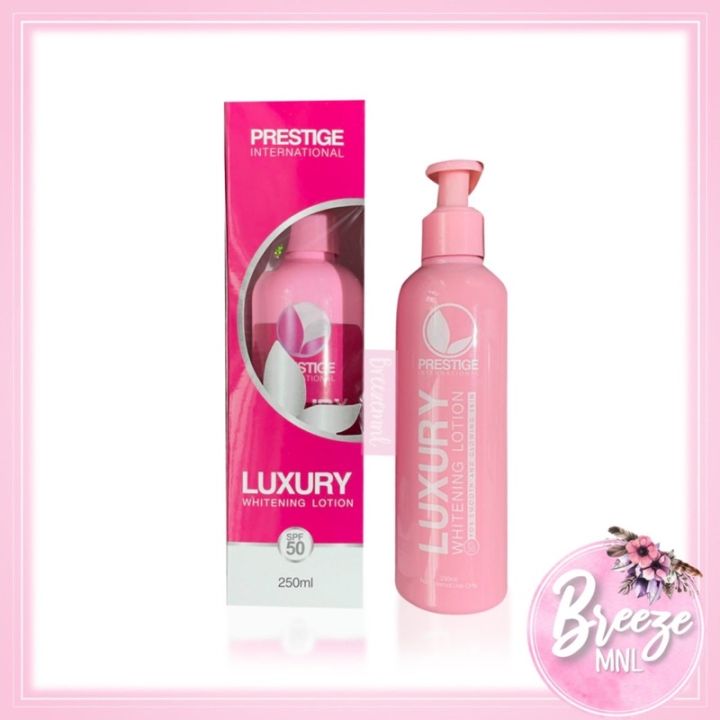 Prestige Luxury Whitening Lotion SPF 50 | Lazada PH