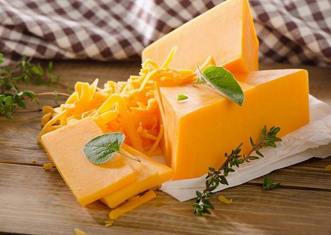 Stretchy Cheese Cheddar Cheese 500 g. COD ชีสยืด เชดด้าชีส 500 กรัม มี ...