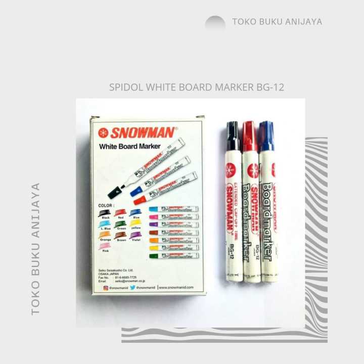 SPIDOL WHITE BOARD BG-12 / SPIDOL PAPAN TULIS PUTIH | Lazada Indonesia