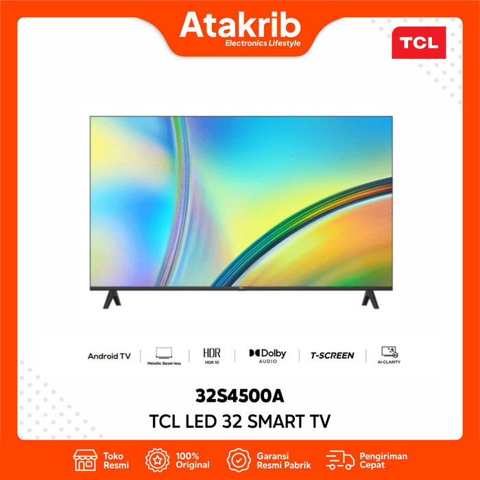 TCL LED 32 32S4500A SMART ANDROID TV | Lazada Indonesia