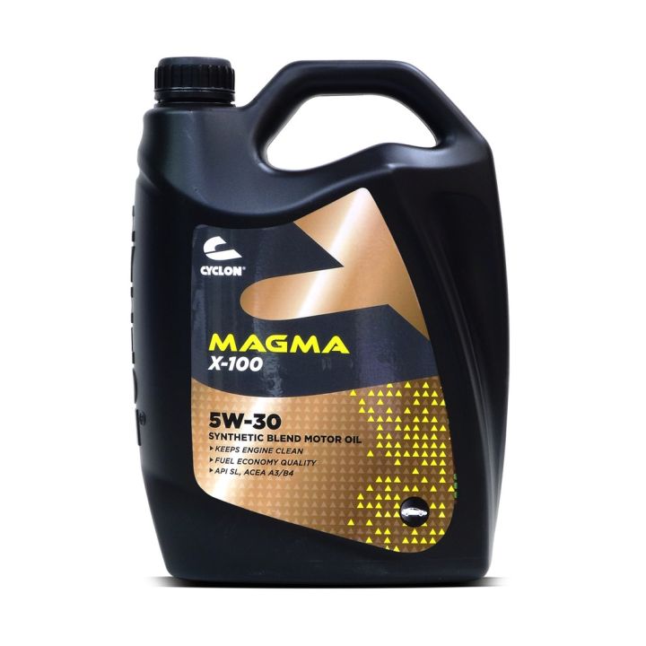 CYCLON Magma X-100 5W30 Synthetic Motor Oil for Gasoline and Diesel ...