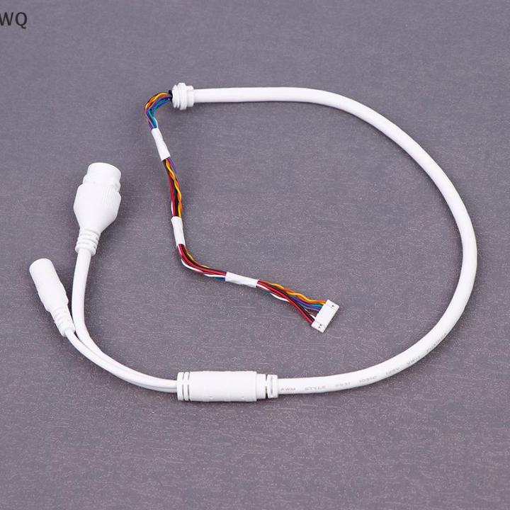 WQ Camera Tail Cable Ethernet Lan Cable PoE RJ45 Network Cable 10 Pin ...