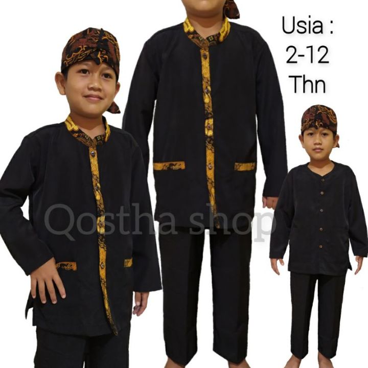 set baju pangsi adat sunda anak laki laki | Lazada Indonesia