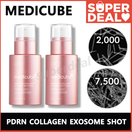 Expiry: 2027[MEDICUBE] PDRN Pink Exosome Shot Serum 2000 7500 30ml | Lazada