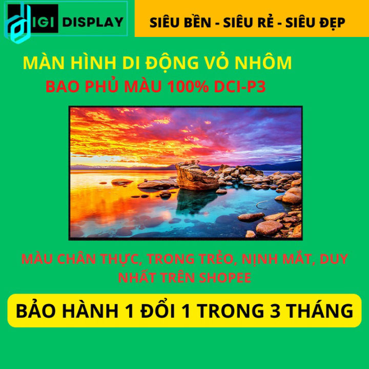 Màn hình di động IPS 100%DCI-P3 (125%sRGB) 2K/4K Type C/HDMI - Portable ...
