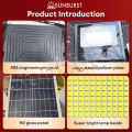 solar light with solar panel 80000W outdoor waterproof IP68 solar flood ...