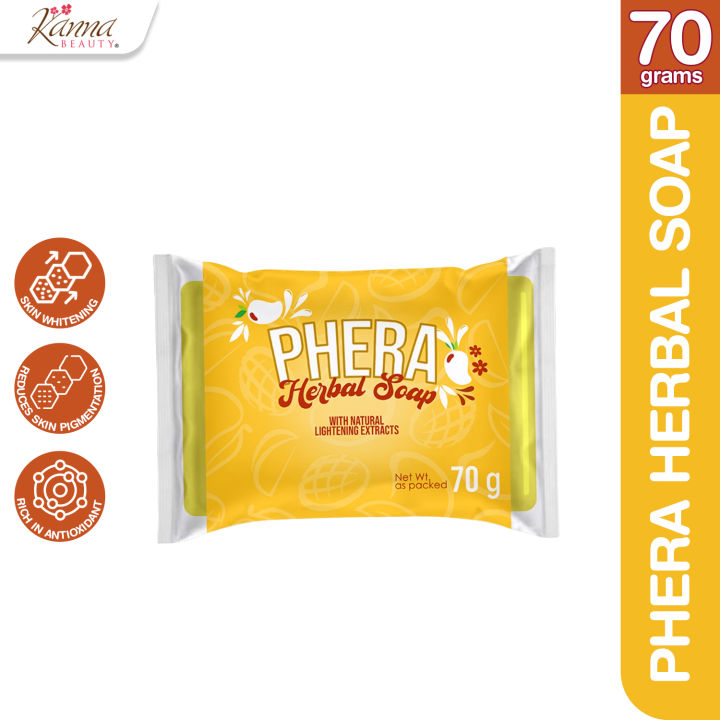 Phera Herbal Soap with Natural Lightening Extract | Lazada PH