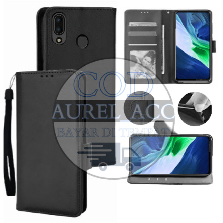 CASE DOMPET HP VIVO Y91 / Y95 / Y93 PINGER HARDCASE PREMIUM FLIP WALLET ...