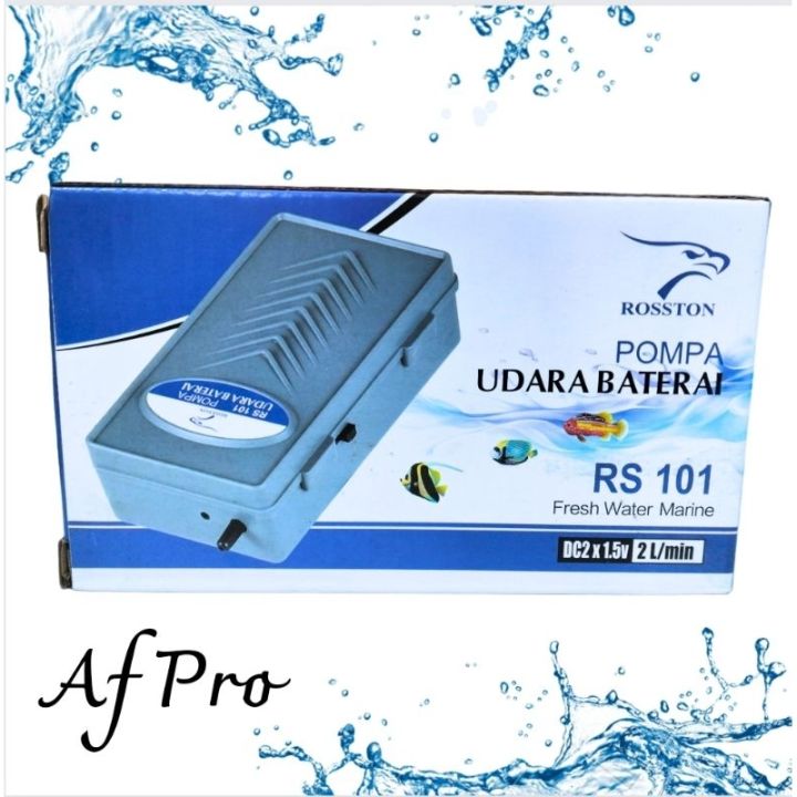 ROSSTON RS 101 Pompa Udara Airpump Aerator Baterai | Lazada Indonesia
