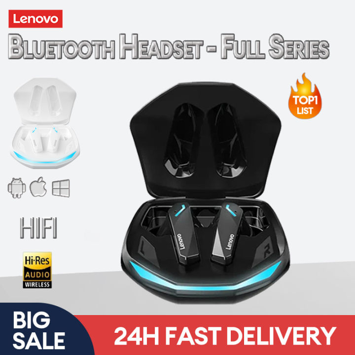 Lenovo Gm2 Pro Tws Gaming Bluetooth Earphone Bluetooth 5 3 Low Latency