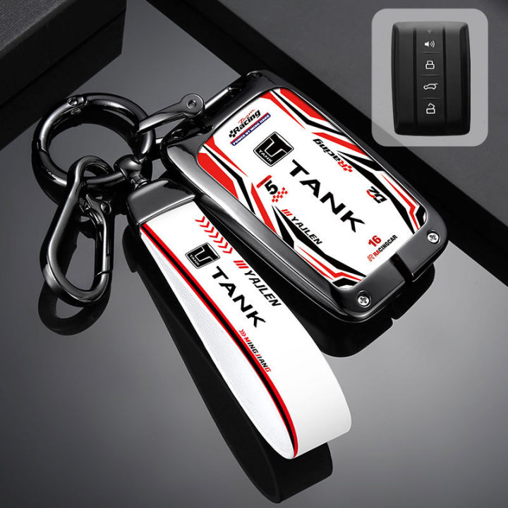 Zinc Alloy Car Key Cover Case For GWM TANK 300 500 Tank300 Tank500 ...