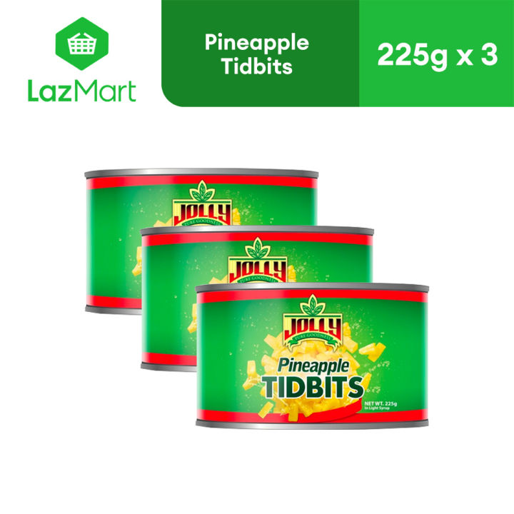 Jolly Pineapple Tidbits 225g - Pack of 3 | Lazada PH