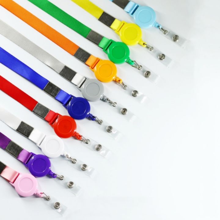 Retractable Lanyard Vertical Id Card Lanyard Horizontal Secure For ...