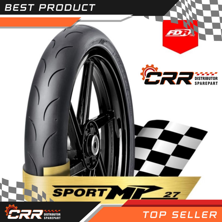 Ban Motor FDR Sport MP27 90/80-14 Ban Slik Soft Compon Roadrace Racing Tubeless RACE COMPOUND MP ...