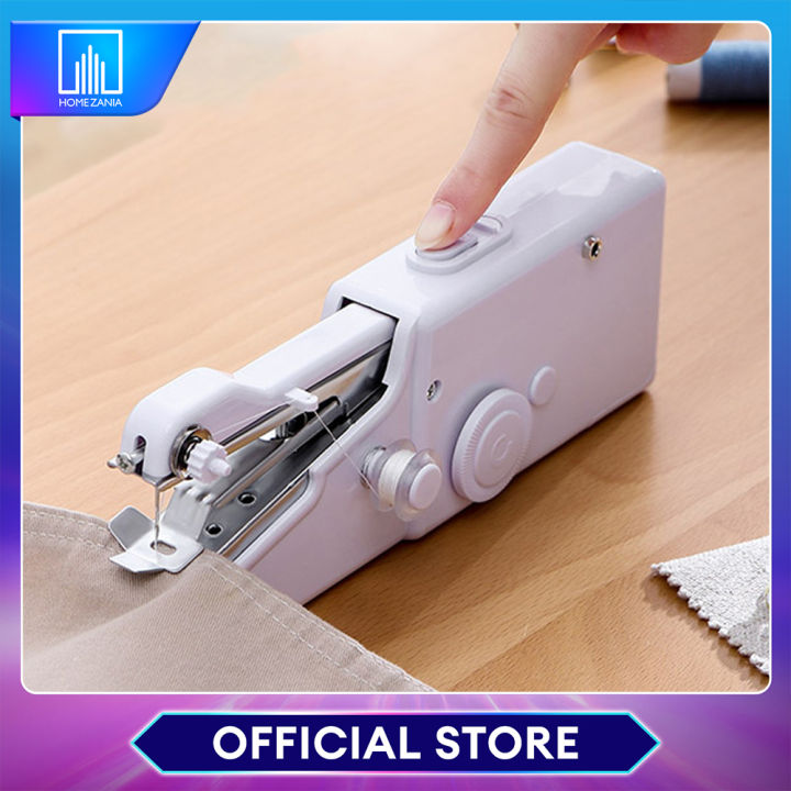 Home Zania Mini Handy Stitch Portable Hand Sewing Machine | Lazada PH