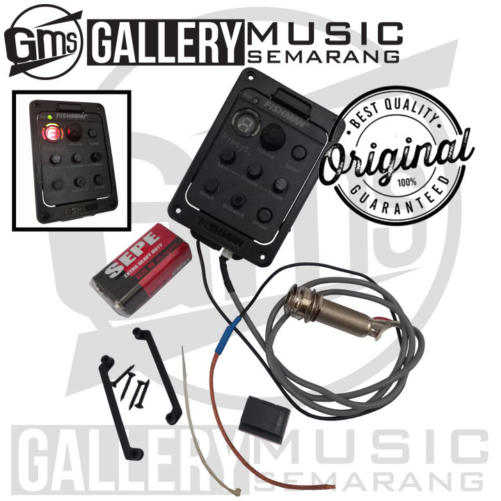 ORIGINAL!!! Preamp Equalizer Tuner Gitar Akustik Elektrik Fishman Presys+ | Lazada Indonesia