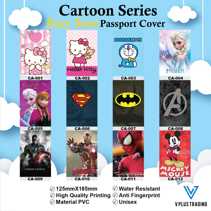 Passport Cover Cartoon Series | Lazada