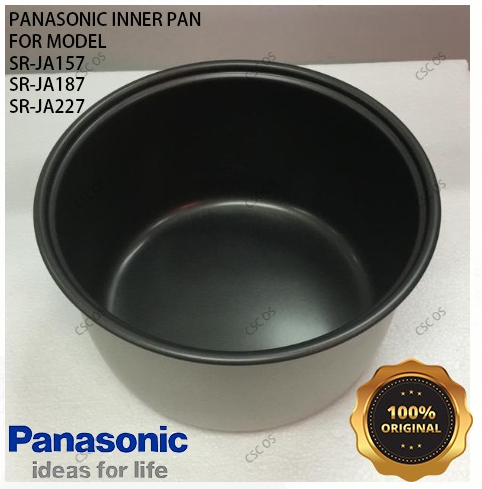 PANASONIC RICE COOKER ORIGINAL INNER POT FOR MODEL SR-JA157 /SR-JA187P ...