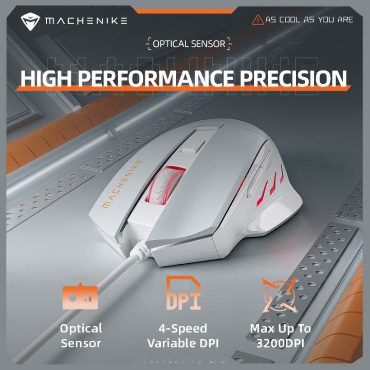Machenike M3 Gaming Mouse Ergonomic USB Wired Mouse Gamer Computer ...