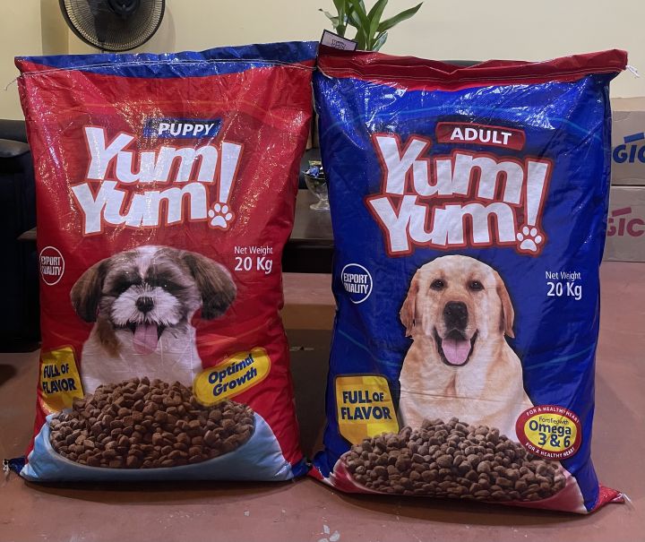 Yum Yum Dog Food for Adult & Puppy 20kg | Lazada PH