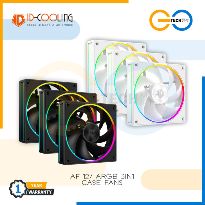 ID Cooling AF127 ARGB 3 in1 Case Fans AF 127 Rgb Fan Idcooling | Lazada PH