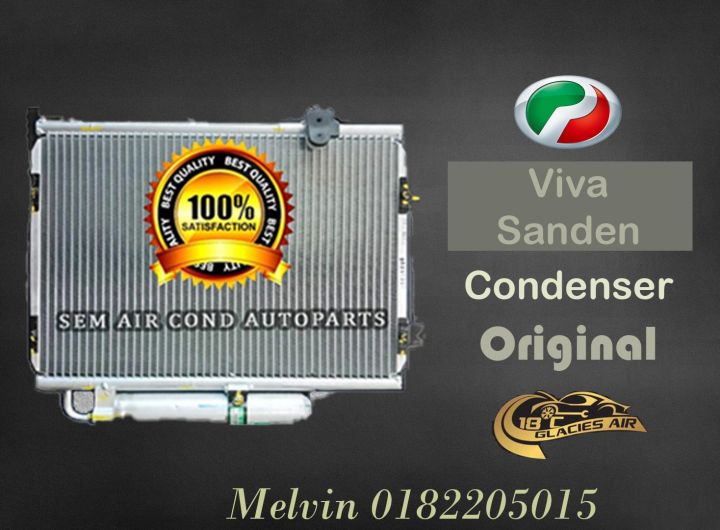 PERODUA VIVA ORIGINAL SANDEN CONDENSER (CAR AIR COND SYSTEM) | Lazada