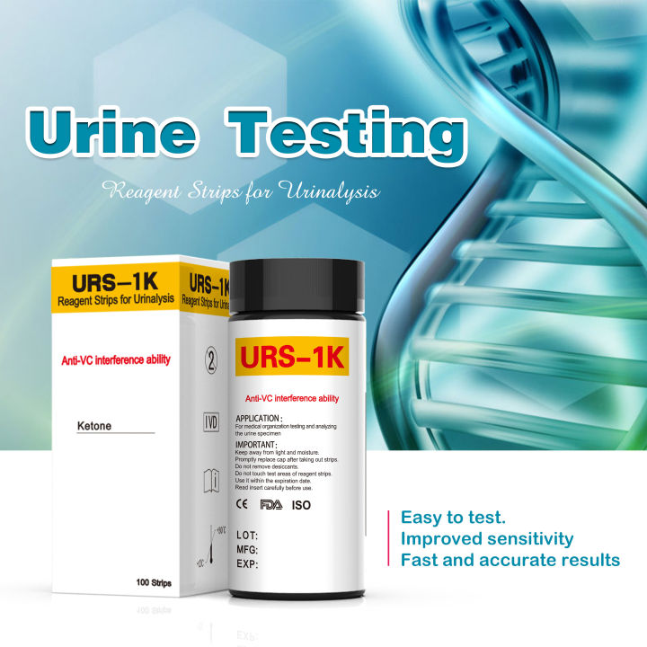Urine Test Strips Ketone URS-1K | Lazada PH