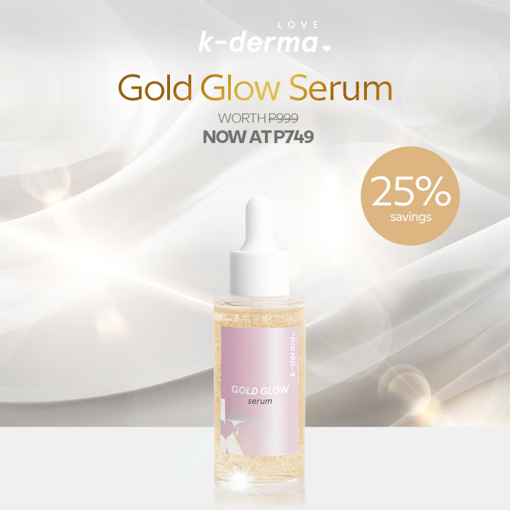 Love K-derma Gold Glow Serum | Lazada PH