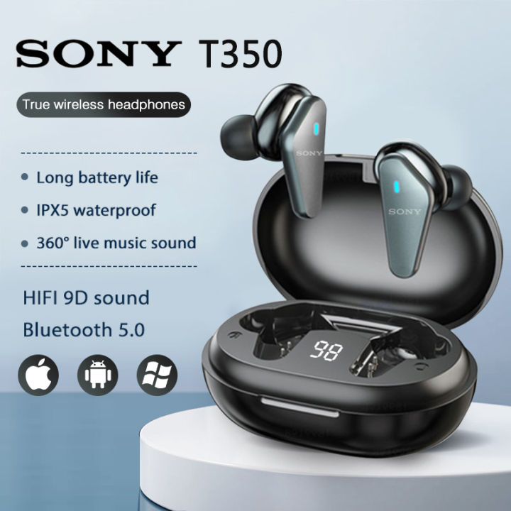 SONY WF T350 Wireless Headset Earbuds Bluetooth V5.0 In-ear Earbuds ...