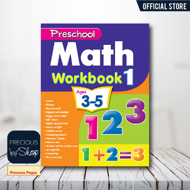 Preschool MATH Workbook 1 (Ages 3-5) | Lazada PH