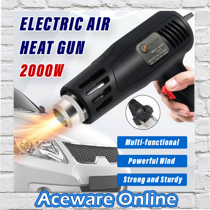 X-FORCE-2000W Hot Air Gun Industrial Electric Hot Air Gun Adjustable ...