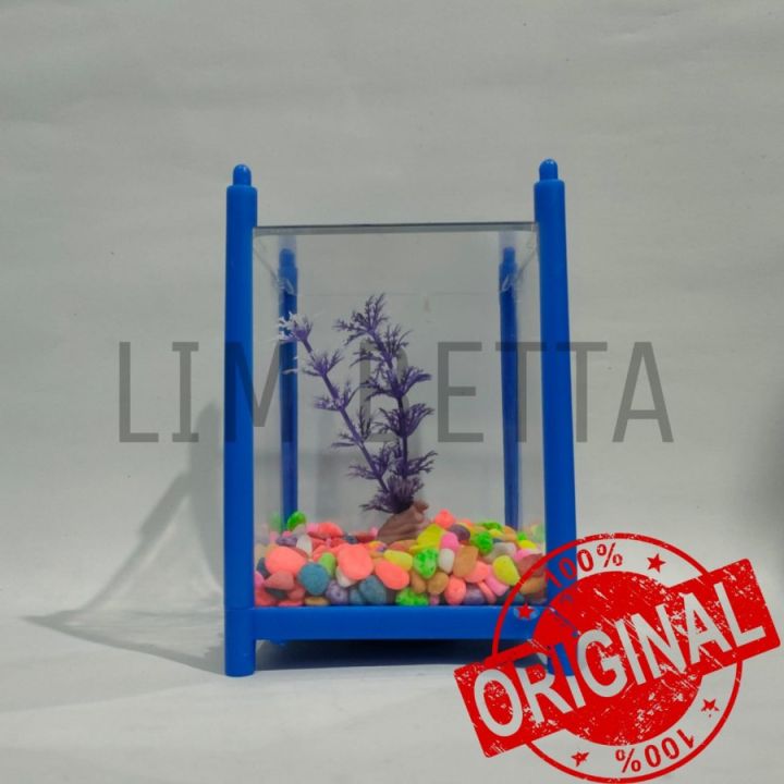 Paket Aquarium Cupang / Paket Hiasan Aquarium Cupang | Lazada Indonesia