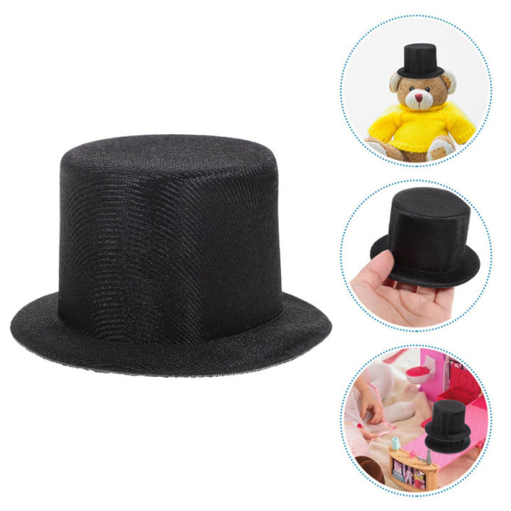 YEAHIBABY Mini Hat DIY Tea Party Hats Derby Victorian Hair Accessories ...