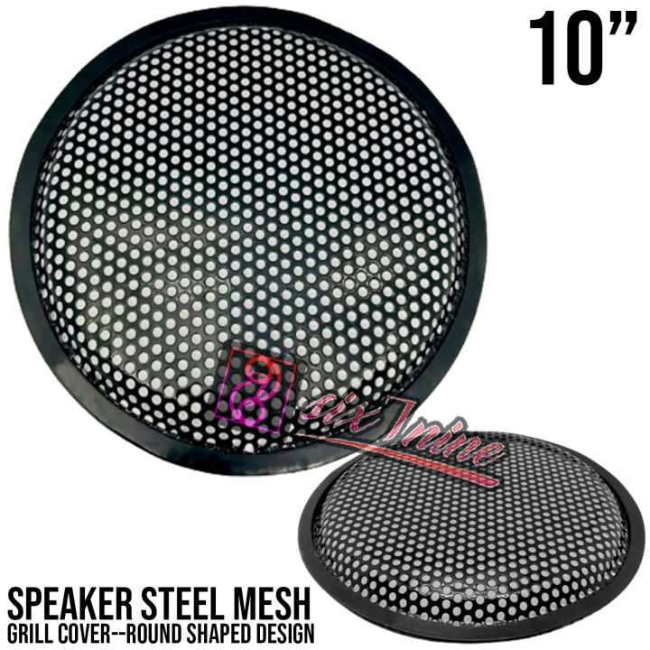 Speaker 10" Steel Mesh Grill Cover--Round Shaped Design | Lazada PH