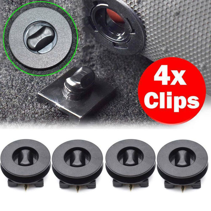 Universal Car Carpet Fastener Floor Mat Holders Clip Fixing Grips ...