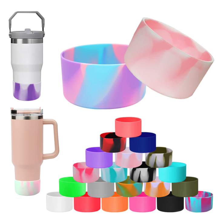 Protective Silicone Boot for Stanley Quencher 40 oz 30 oz Tumbler with ...