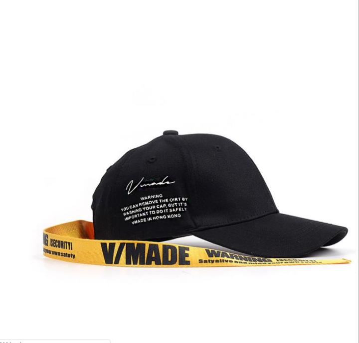 หมวกแก๊ป สายปรับยาว V/ MADE B-63 | Lazada.co.th