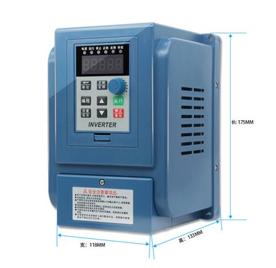 VFD AC 380V 1.5kW Variable Frequency Drive 3-Phase Speed Controller ...