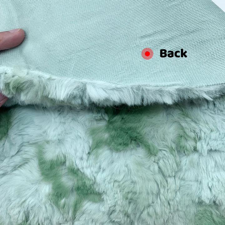 ZYFMPTEX 100 Polyester Plush Fabric, Non Elastic, 25x45cm, Soft And ...