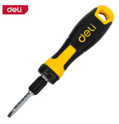 Deli Dual Purpose Ratchet Screwdriver - Deli Obeng Rachet EDL626011 ...