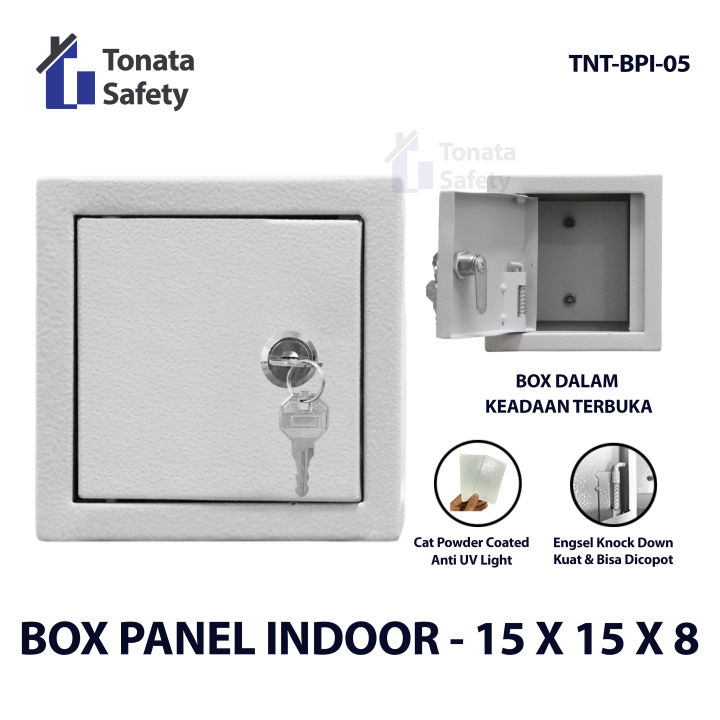 Box Panel Listrik 15 x 15 x 8 Indoor Tonata / Powder Coated | Lazada ...