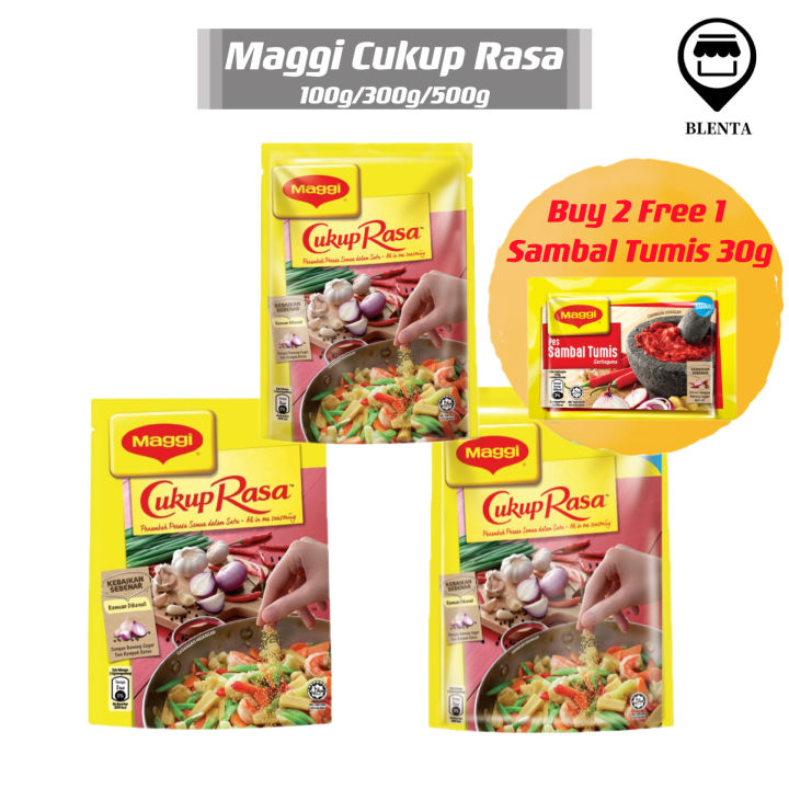 [Bundle of 2]Maggi Cukup Rasa All in one Seasoning 100g/300g/500g🔥SG ...