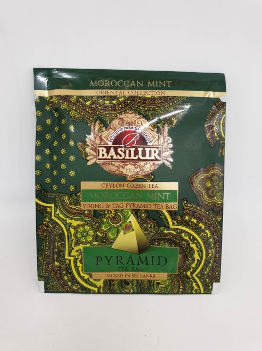 BASILUR TEA "Oriental" -Horeca- Morroccan Mint (PTB 2g x 50 En) - 71080 ...