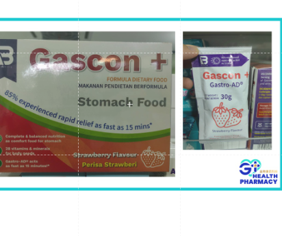 Gascon + Rapid Relief 30g x 15 sachets (with multivitamin) | Lazada