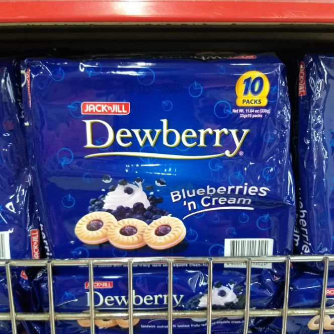 JACK n JILL Dewberry blueberries n cream 10pcs. per pack | Lazada PH